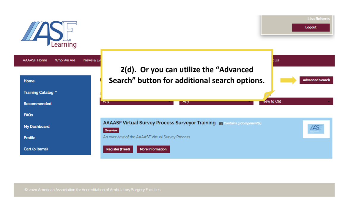 AAAASF Learning: FAQs