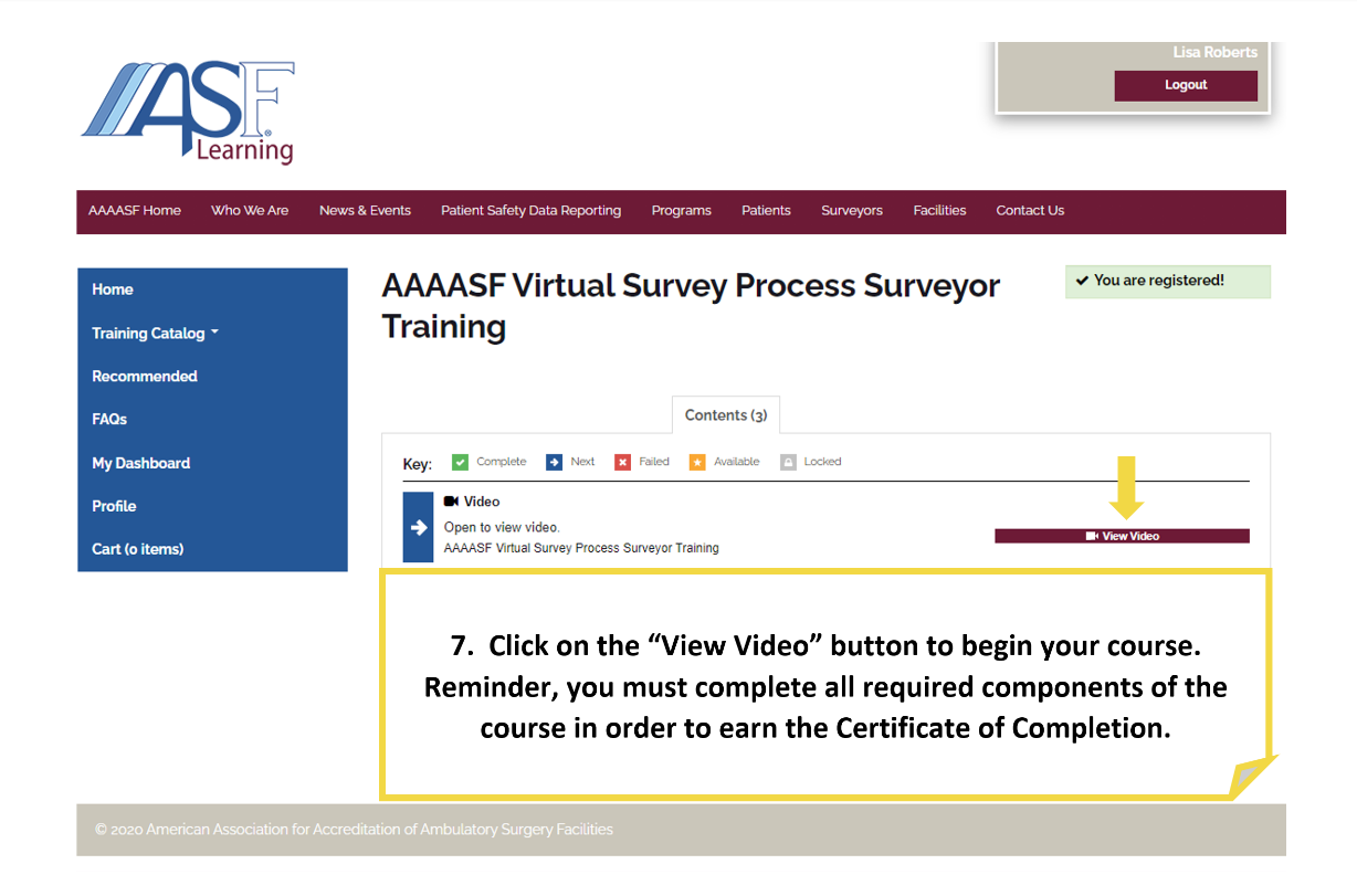 AAAASF Learning: FAQs