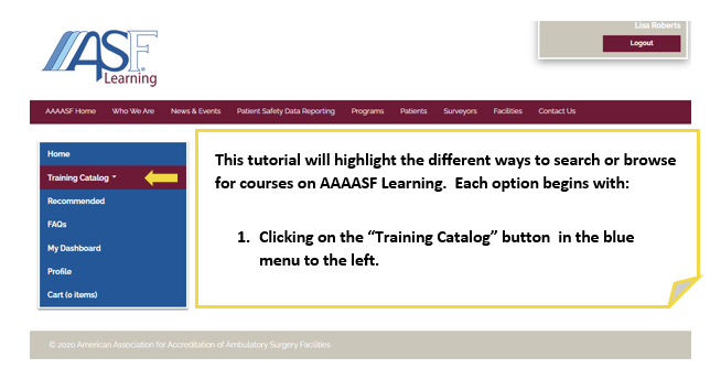 AAAASF Learning: FAQs