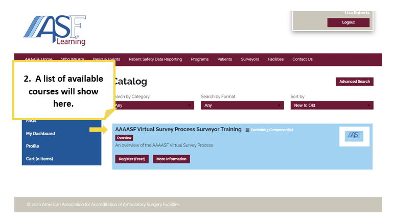 AAAASF Learning: FAQs